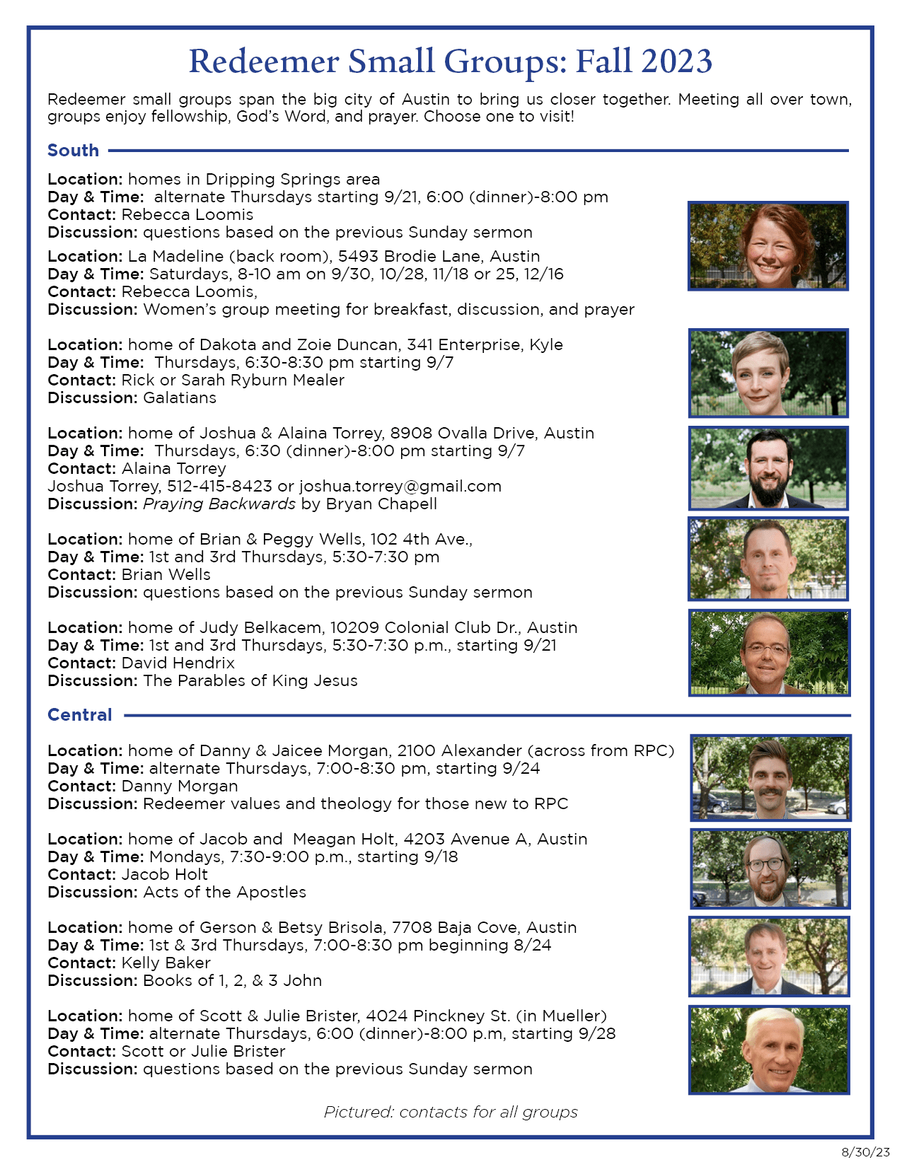 Community | Redeemer Presbyterian Church Austin Texas